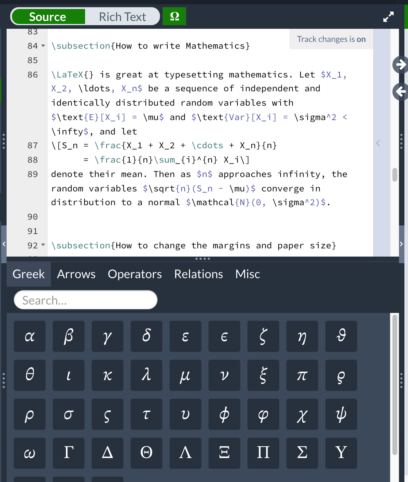 Using The Symbol Palette In Overleaf ShareLaTeX das7pad de diteur 
